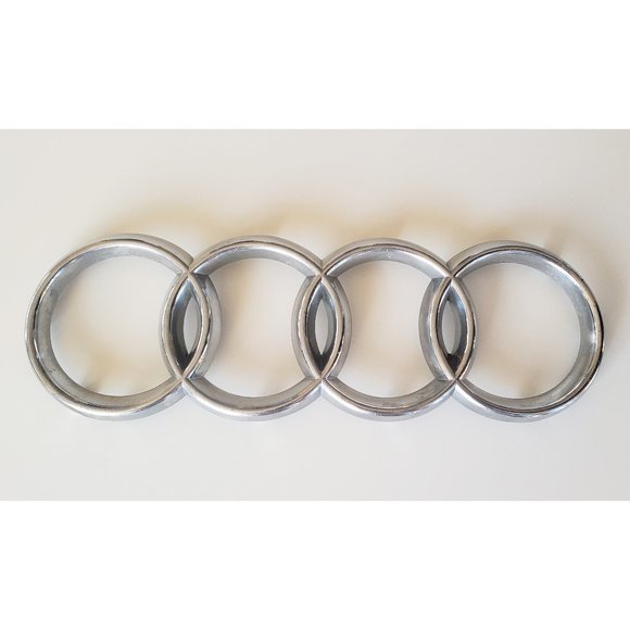 Audi | Car Audio, Video & GPS | Audi Front Grille Hood Emblem Badge A ...